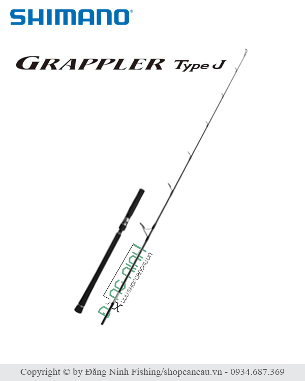 Cần Jig Shimano Grappler Type J 2025 | Chính Hãng, Siêu Cứng, Giá Tốt